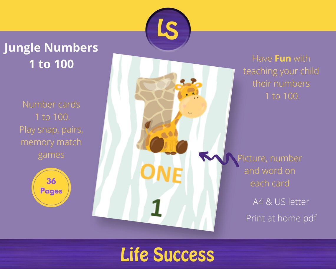 Teach Numbers 1 to 100 With This Educational Play Printable Kit ...