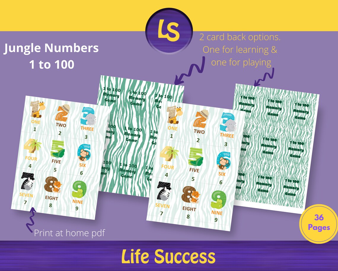 Teach Numbers 1 to 100 With This Educational Play Printable Kit ...