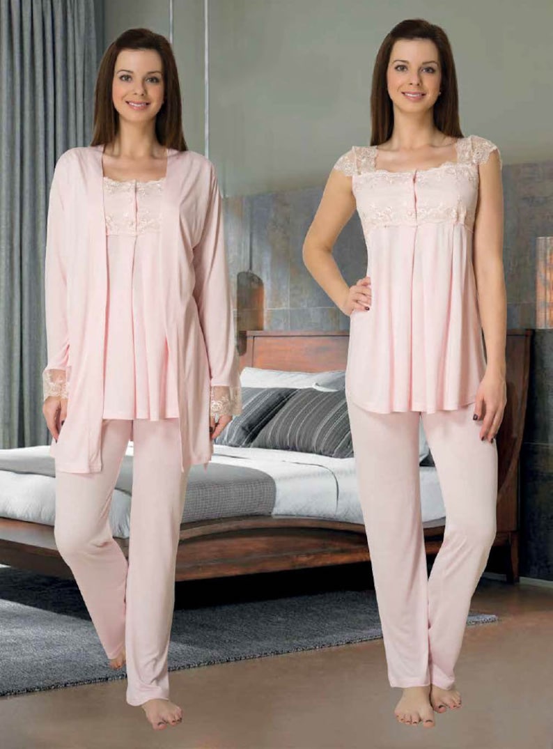 Labor and Delivery Pj and Robe, Maternity Pajamas, Maternity Robe and ...