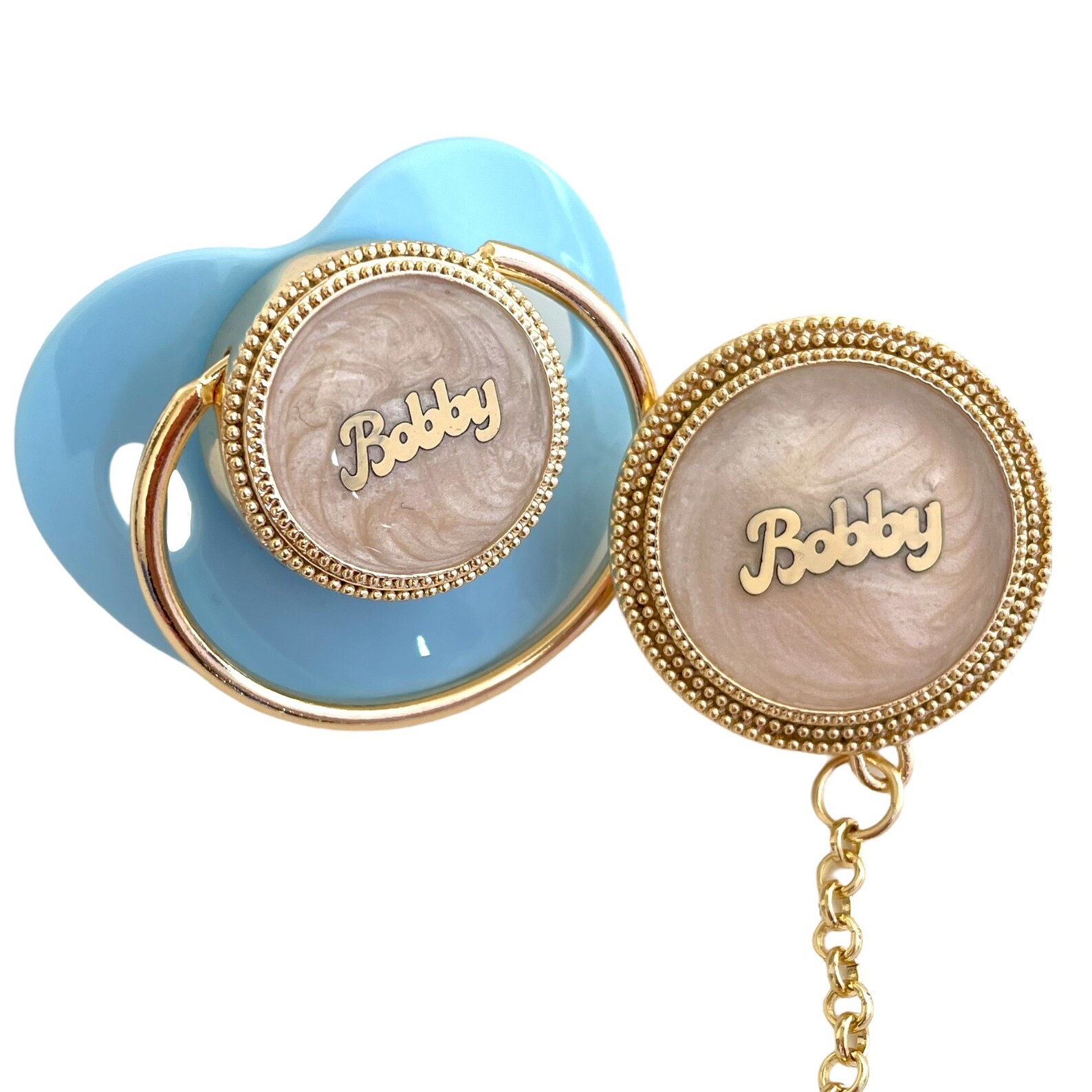 Pacifier With Name Pacifier Clip New Baby Gift Pacifier and - Etsy