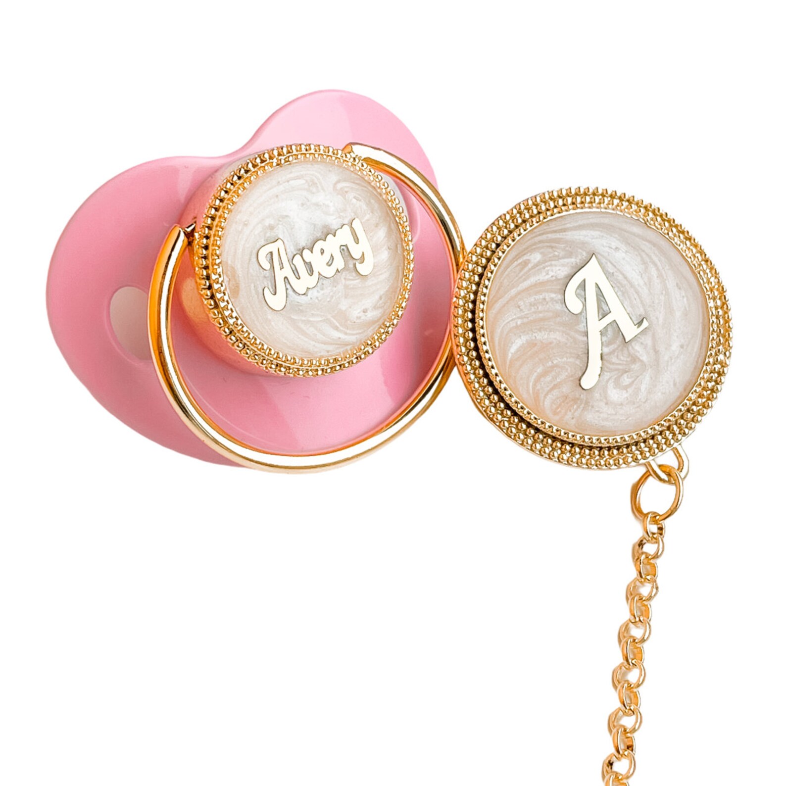 Pacifier With Name Pacifier Clip New Baby Gift Pacifier and - Etsy