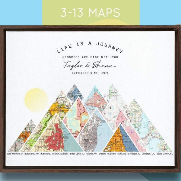 Custom Map Gift - 60+ Gift Ideas for 2024