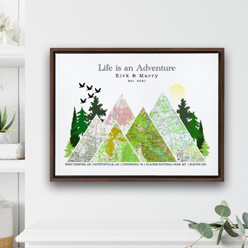 Adventure Map - Etsy