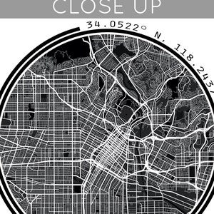 Custom Map Print, Get in Any Color, City Map Gift, Custom Any Location ...