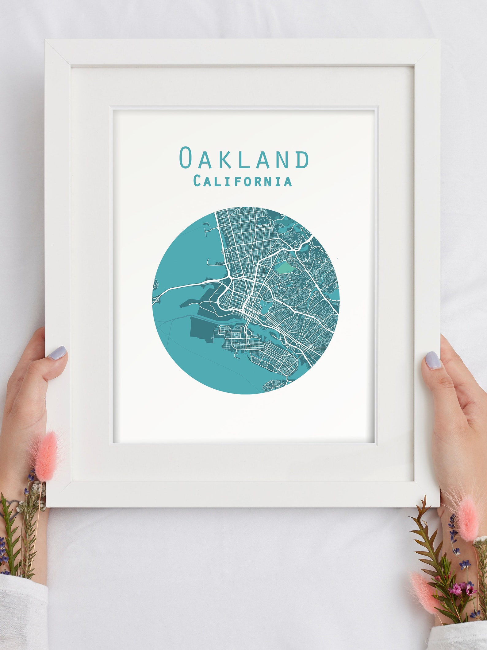 Custom Map Minimalist Map Print Personalized Map Print Set - Etsy