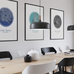 Custom Map Print, Get in Any Color, City Map Gift, Custom Any Location ...