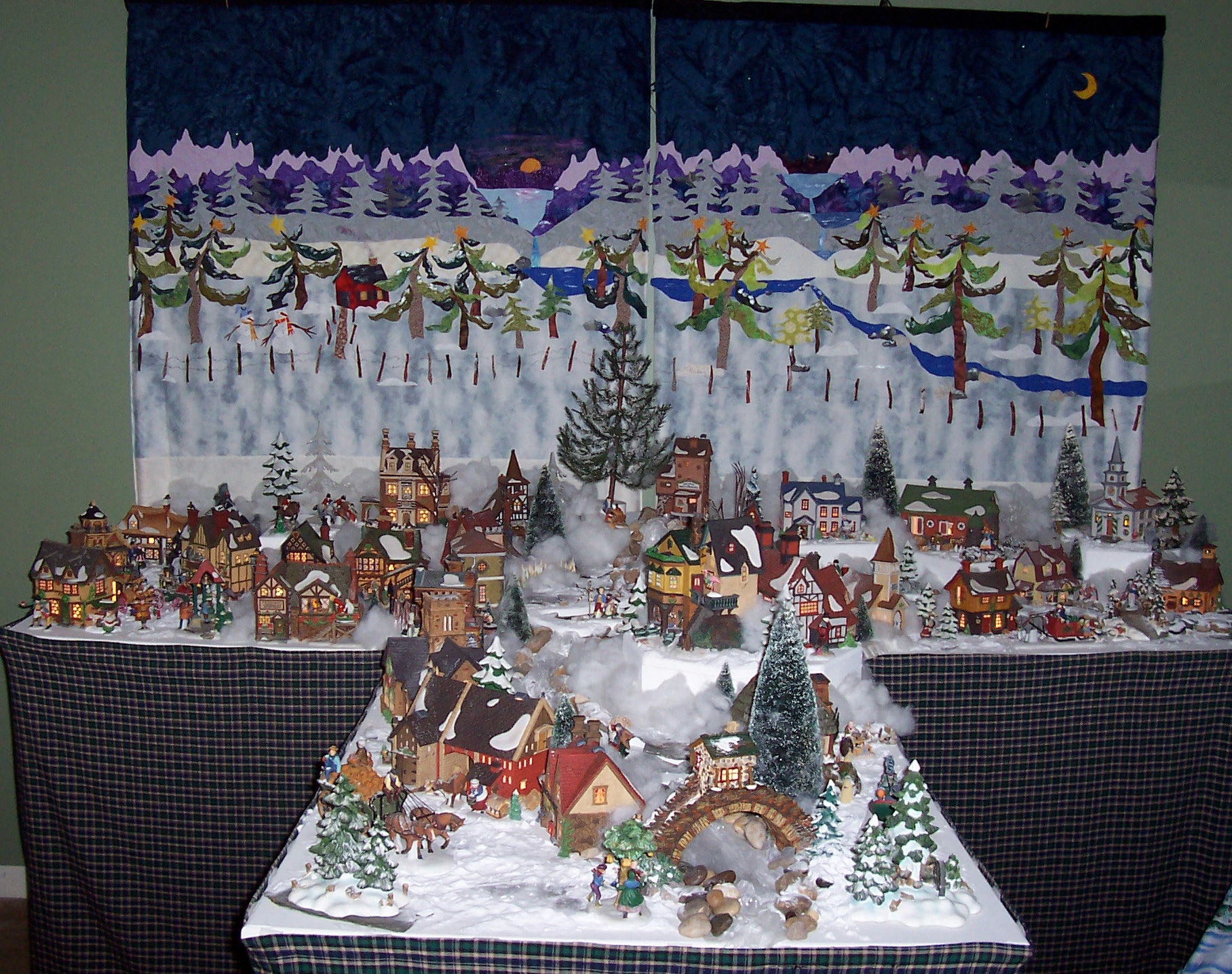 How to Make the Perfect Department 56 Table for Displaying Depart 56 ...