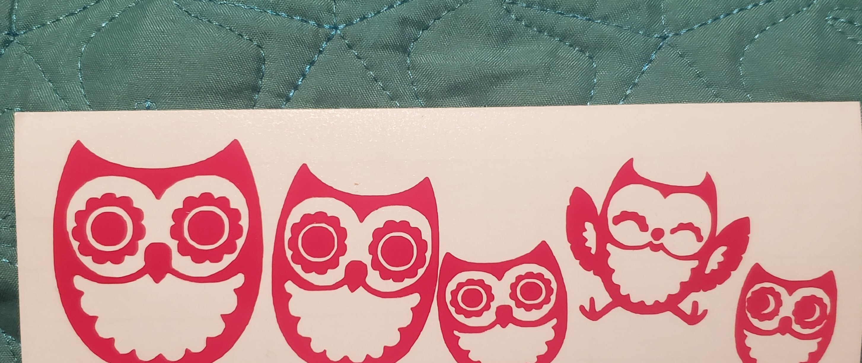 Owl Vinyl Decal for Cars, Laptops, Cups and More - Etsy