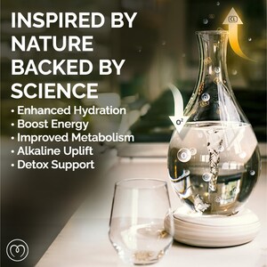 MAYU Swirl Structured Water Pitcher With Innovative Vortex Technology ...