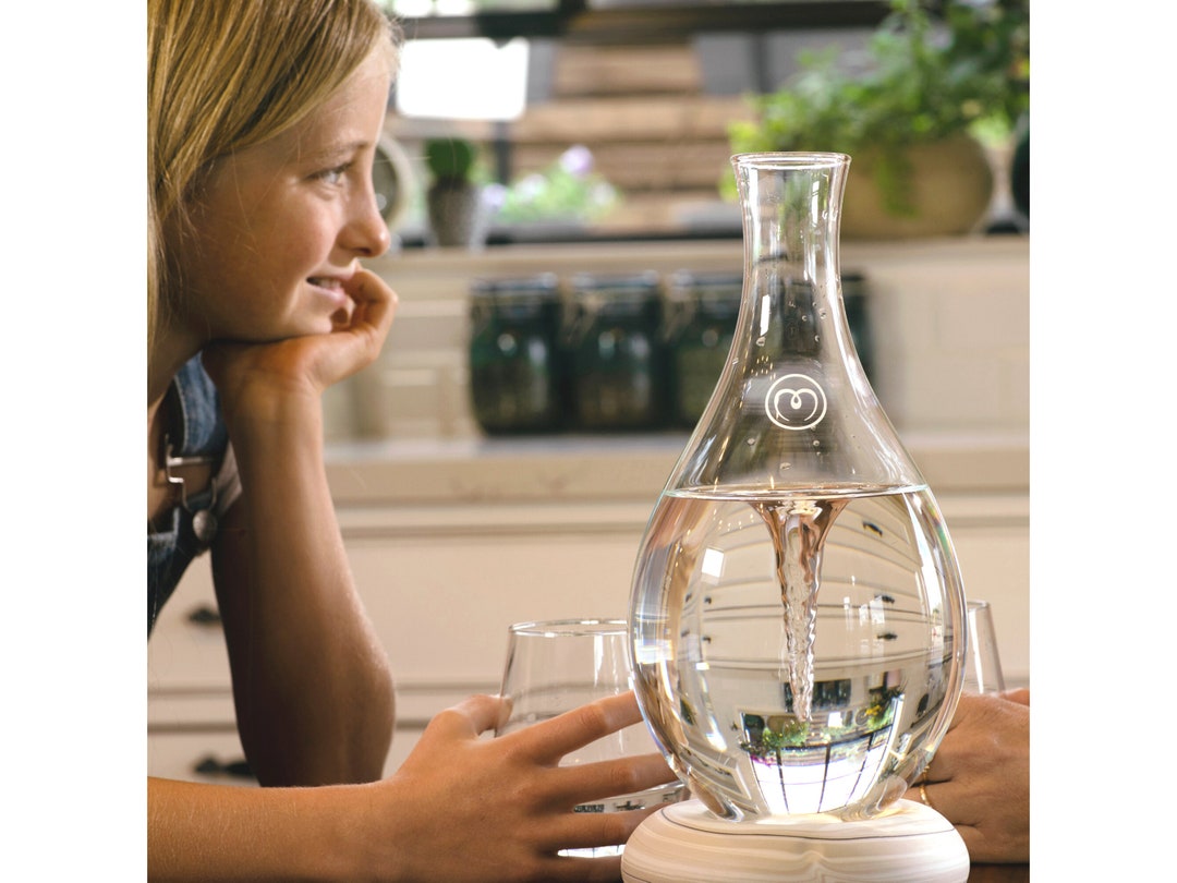 MAYU Swirl Water Aerator, Structured Water Pitcher With Innovative ...