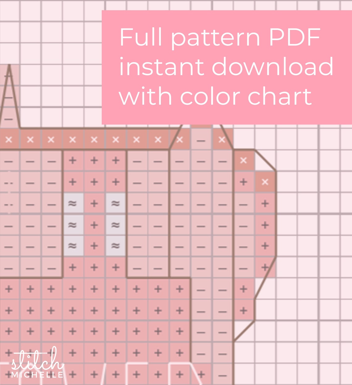 Spooky Tower Cross Stitch Pattern: Easy Terror Hotel Design (PDF ...