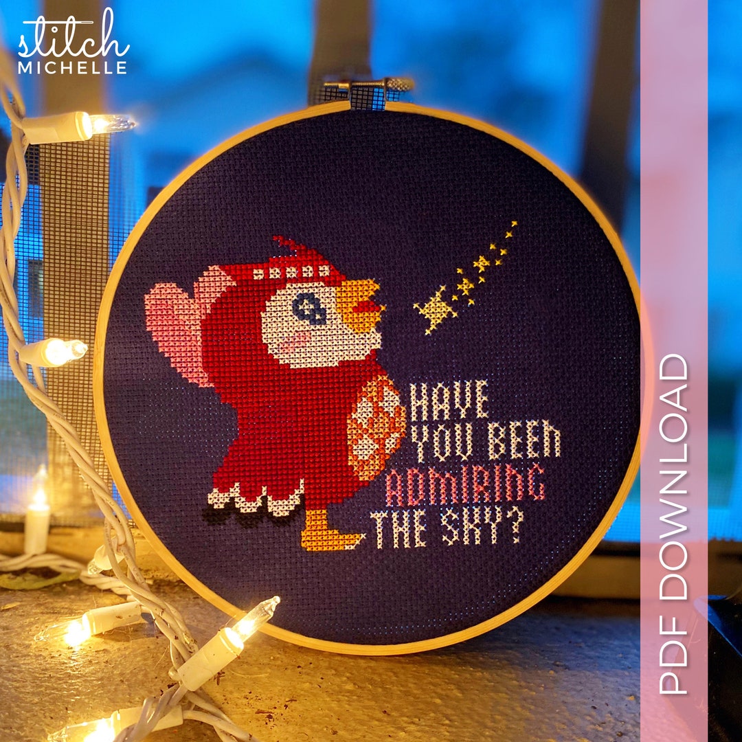 Celeste the Owl Cross Stitch Pattern PDF Instant Download, Animal ...