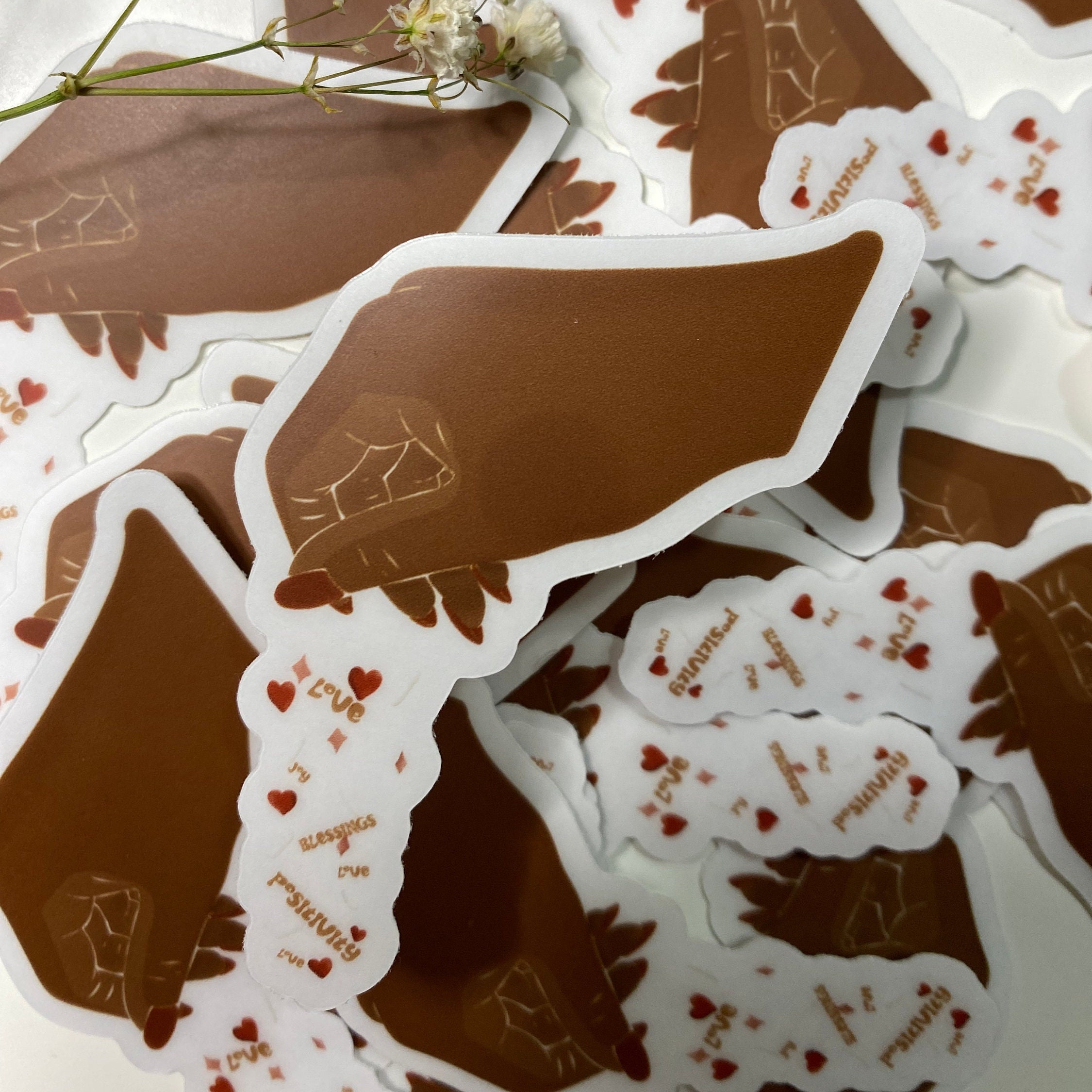 Sprinkle Love Sticker Black Love Laptop Sticker Water Bottle - Etsy