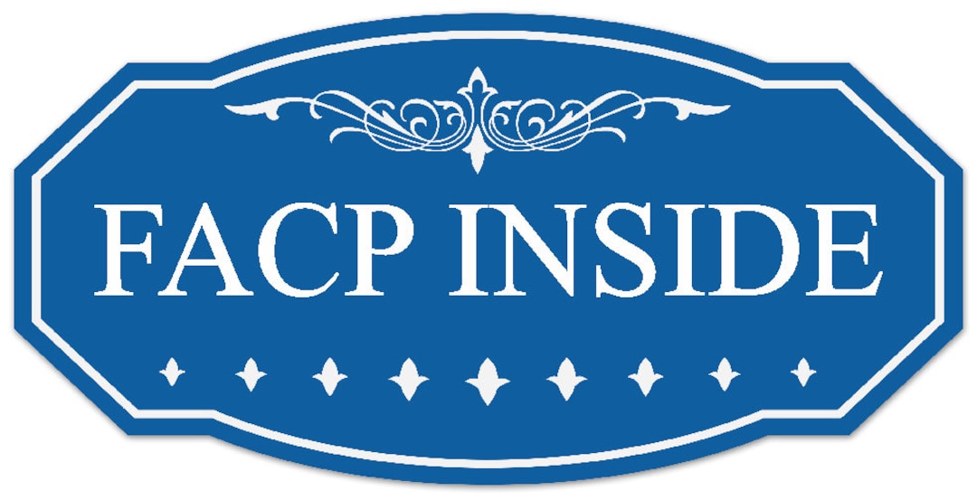 Signs Bylita Victorian FACP Inside Wall or Door Sign Easy - Etsy