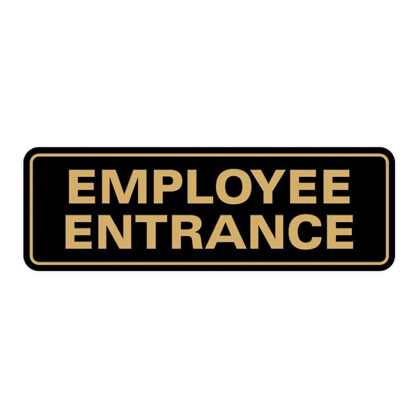 Employee Entrance Door Sign - Etsy