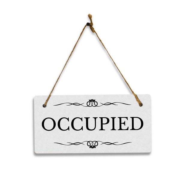 Occupied Office Door Sign - Etsy