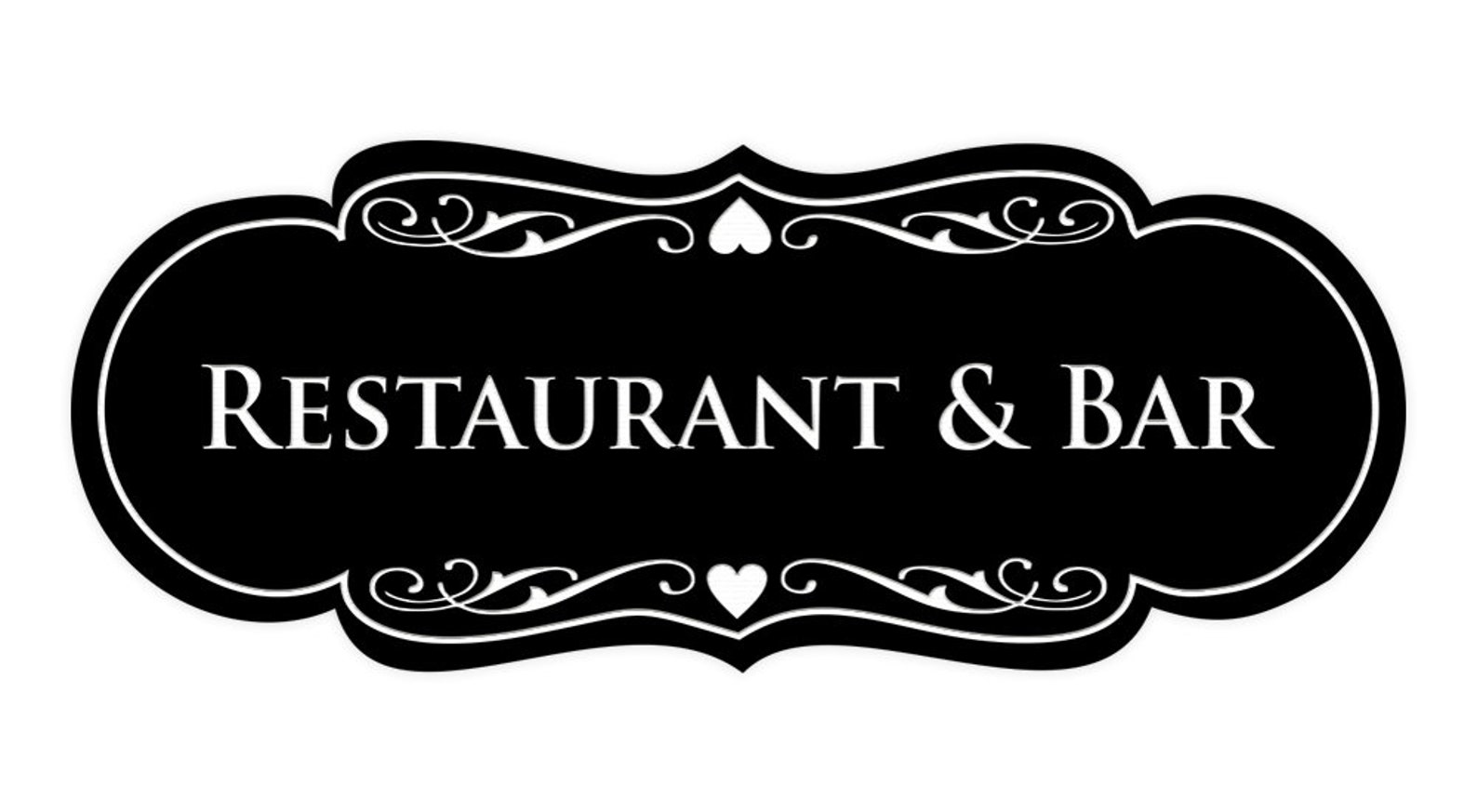 Signs ByLITA Designer Restaurant & Bar Sign | Etsy