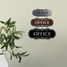 Designer Office Sign - Etsy