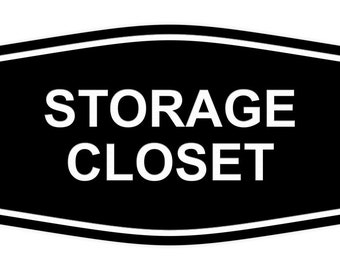 Custom Closet Signs - Etsy