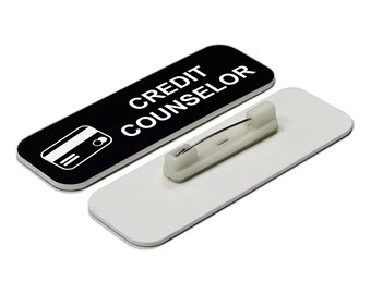 Counselor Name Tag - Etsy