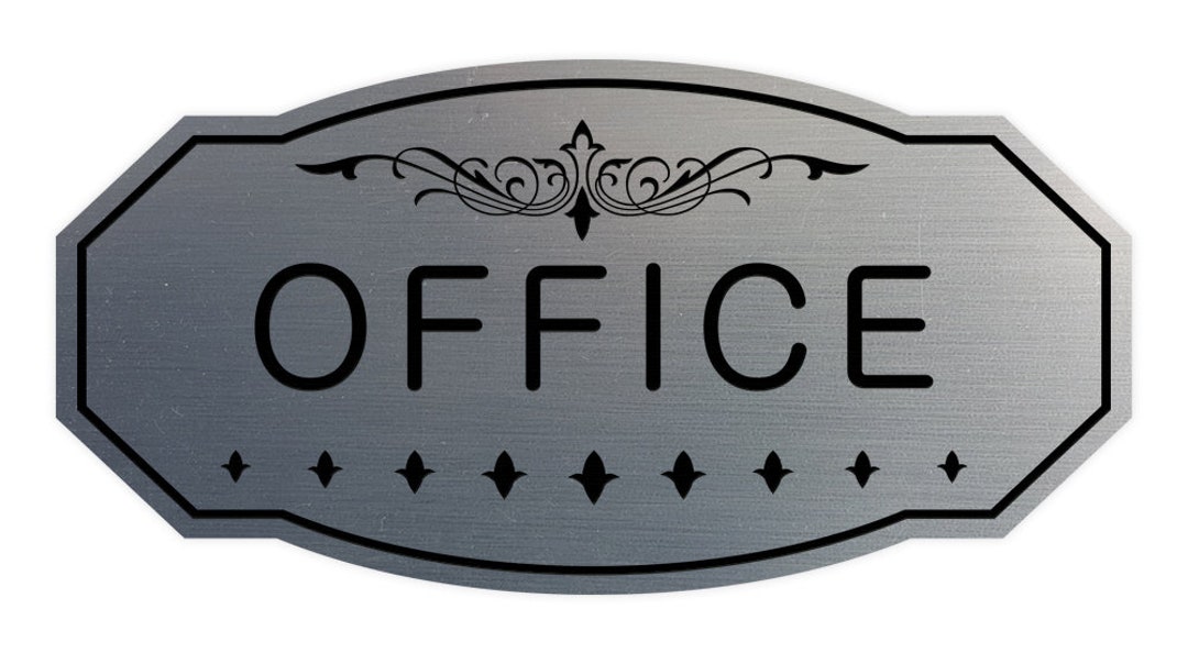 Victorian Office Sign - Etsy