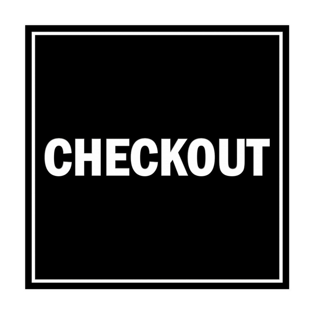 Square Checkout Sign - Etsy