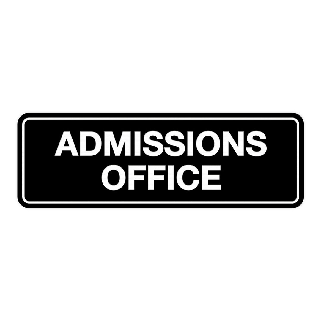 Signs Bylita Standard Admissions Office Sign - Etsy