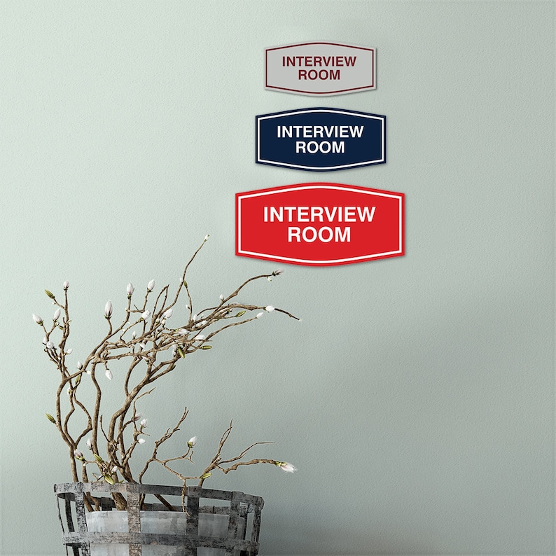 Signs Bylita Fancy Interview Room Sign - Etsy