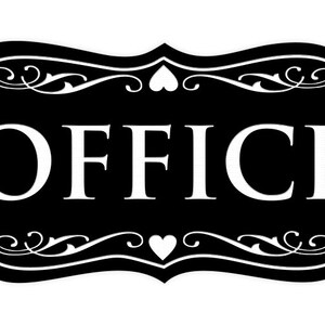 Designer Office Sign - Etsy