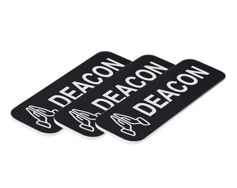 Deacon Badge - Etsy