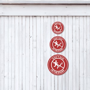Circle Plus Outdoor Play Area Wall or Door Sign Safety Signs for School ...