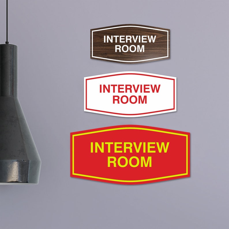 Signs Bylita Fancy Interview Room Sign - Etsy