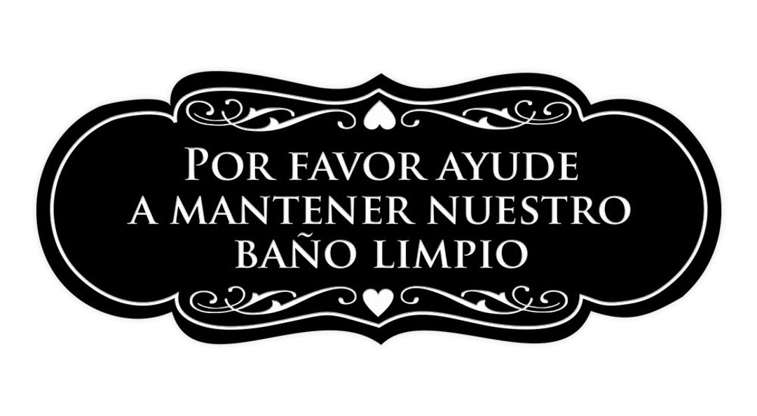 Señales De Baño Limpio