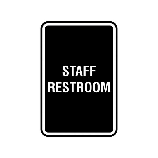 Staff Restroom Sign - Etsy