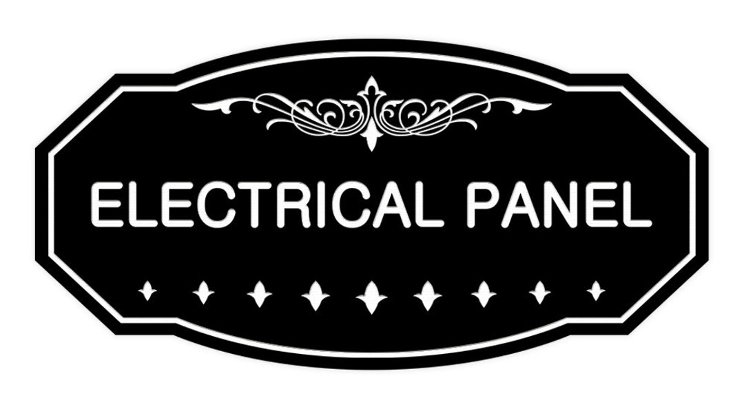Victorian Electrical Panel Sign - Etsy