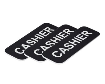 Cashier Name Tag - Etsy