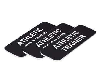 Trainer Name Tag - Etsy