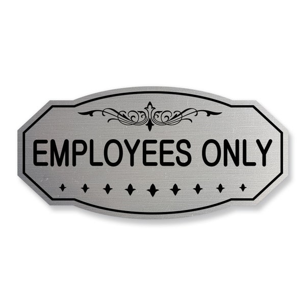 Employees Only Sign - Etsy