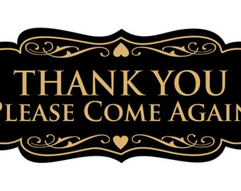 Please Come Again | Etsy