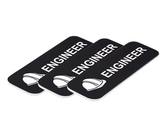 Engineer Name Tag - Etsy