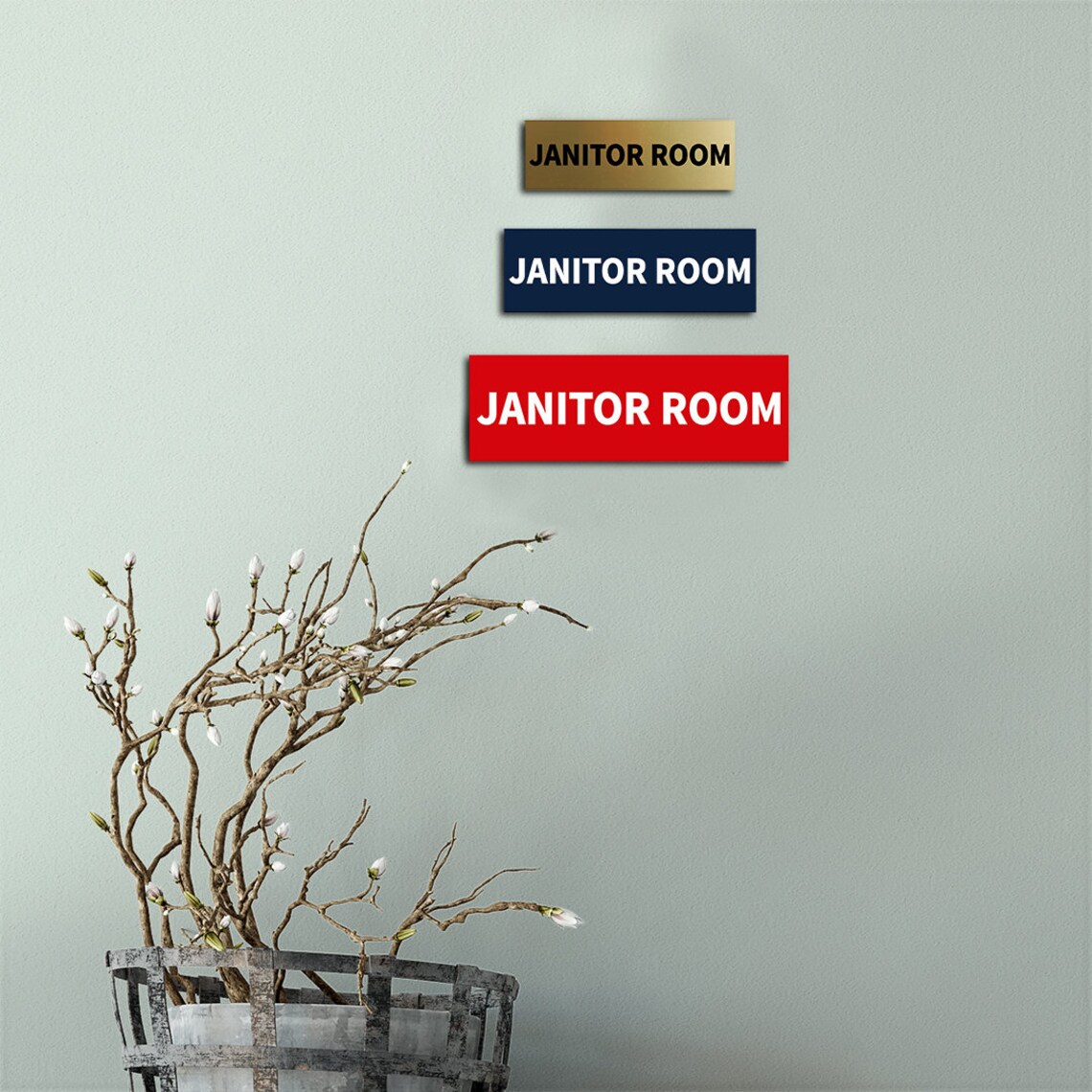 Basic Janitor Room Sign - Etsy
