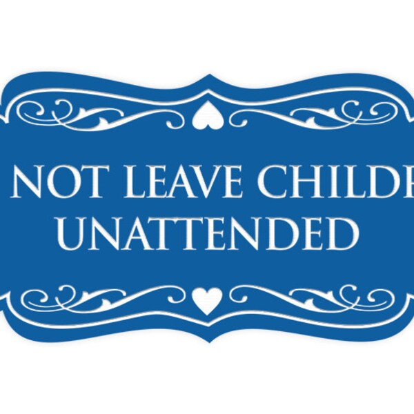 Unattended Children - Etsy