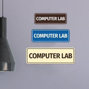 Standard Computer Lab Wall or Door Sign - Etsy