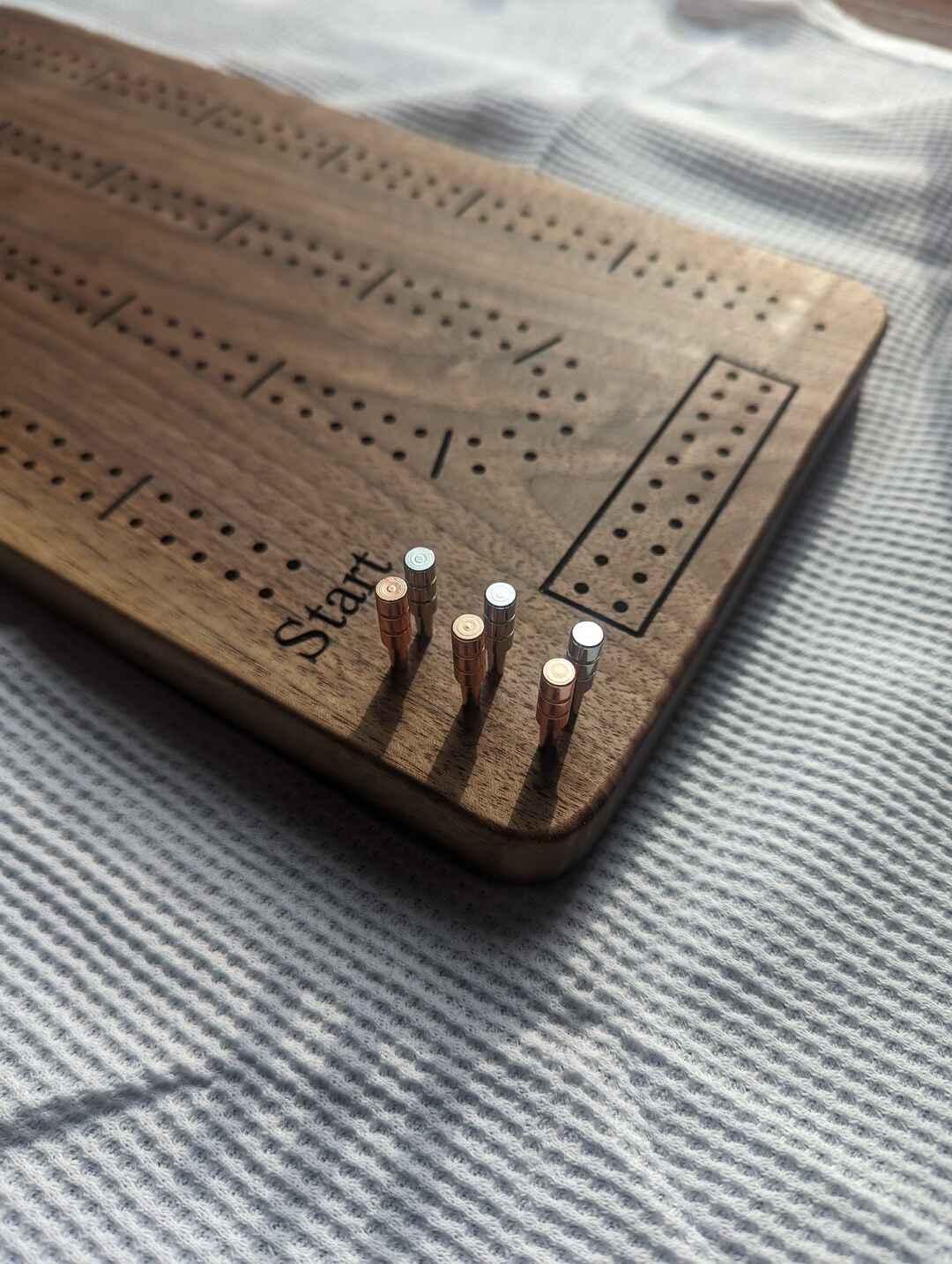 Cribbage Board, Two Player - Etsy