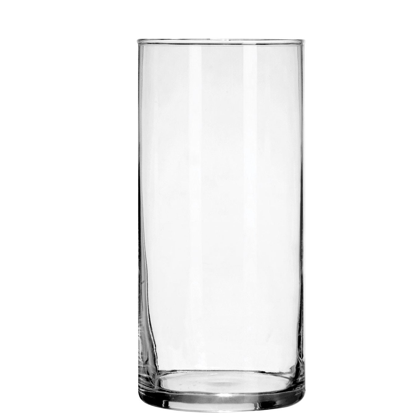 Clear Glass Cylinder Vases 725 In Etsy