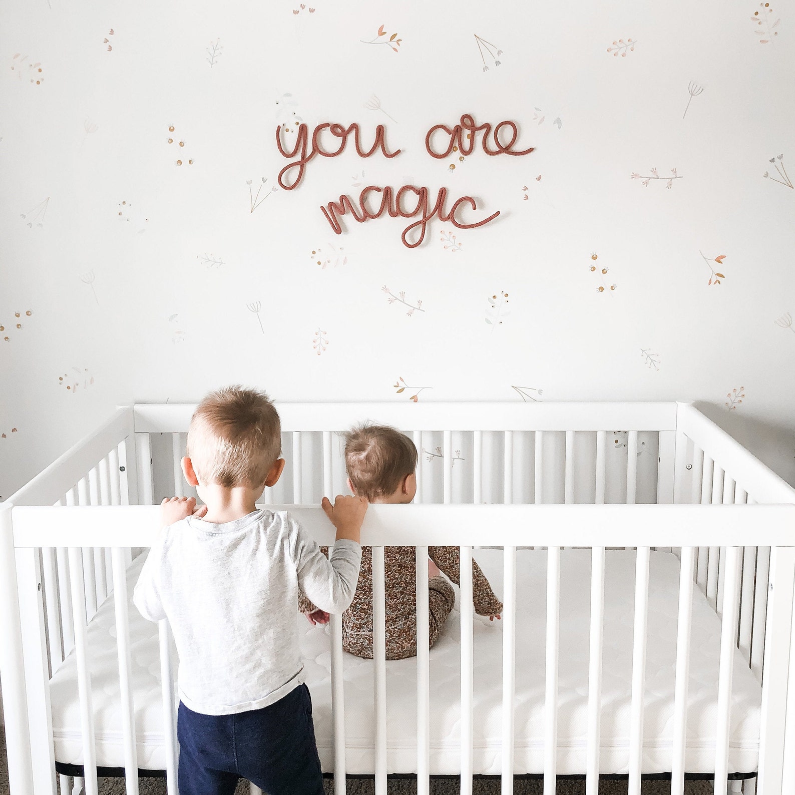 You Are Magic: Knitted Wire Sign | Etsy