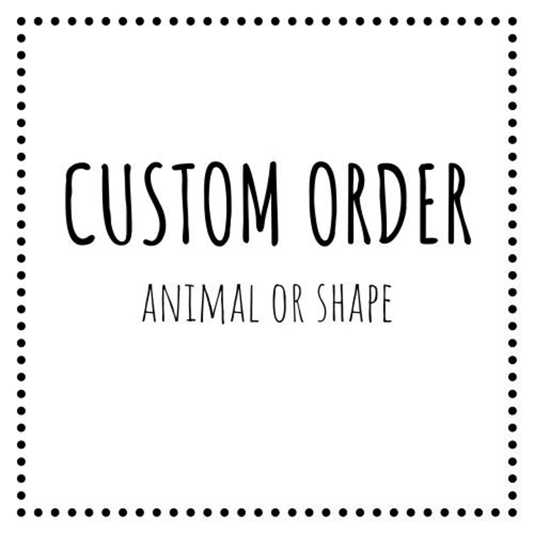 Custom Knit Wire Sign anima or Shape - Etsy