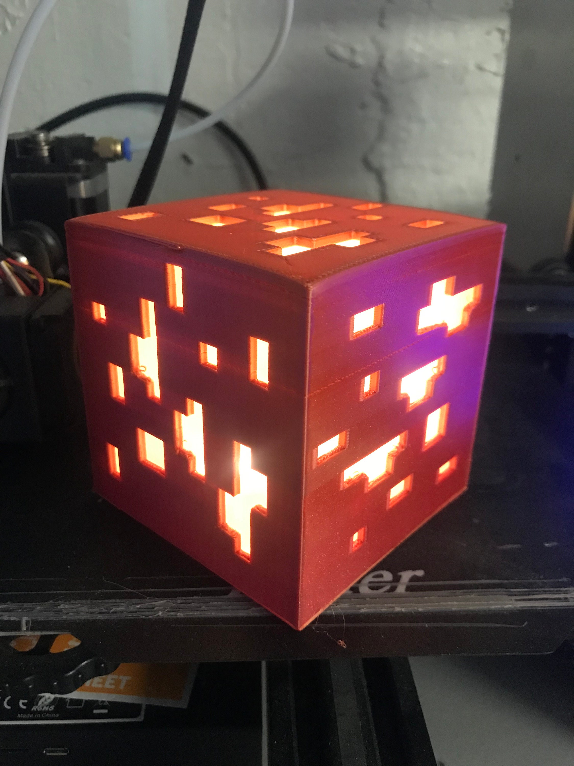 Redstone Block Lamp