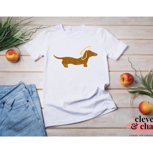 Dachshund Angel, Weiner Dog, Dog, Sublimation PNG, Heaven, Pet, Love ...