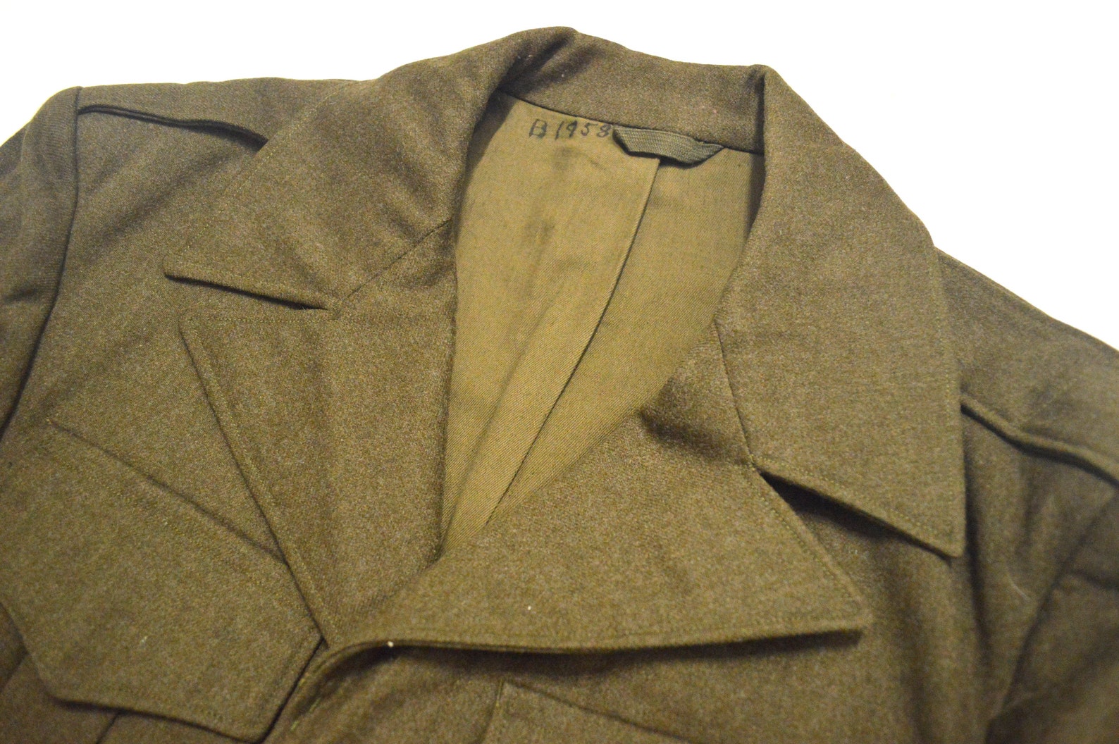 Vintage WW2 Ike Jacket 1944 Field Good Grade Green Size - Etsy